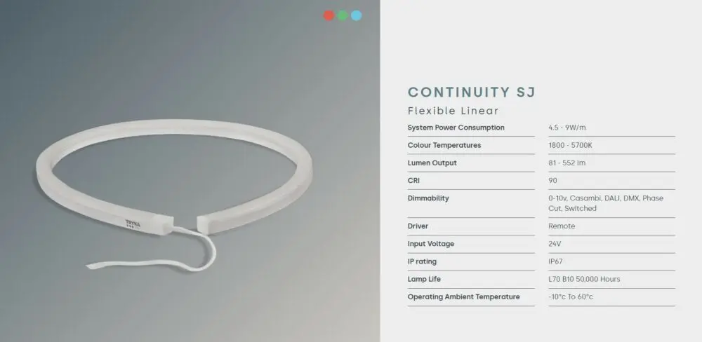 TRYKA CONTINUITY SJ Flexible Linear