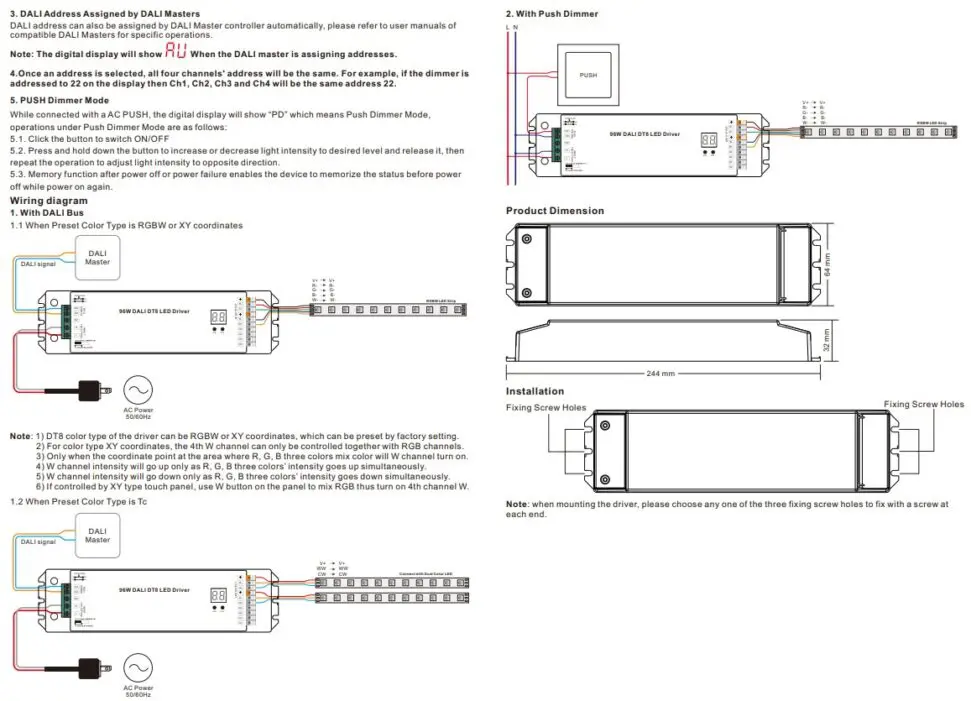 meanwell HLG-80H LED Constant Voltage Power Supply PSU For LED